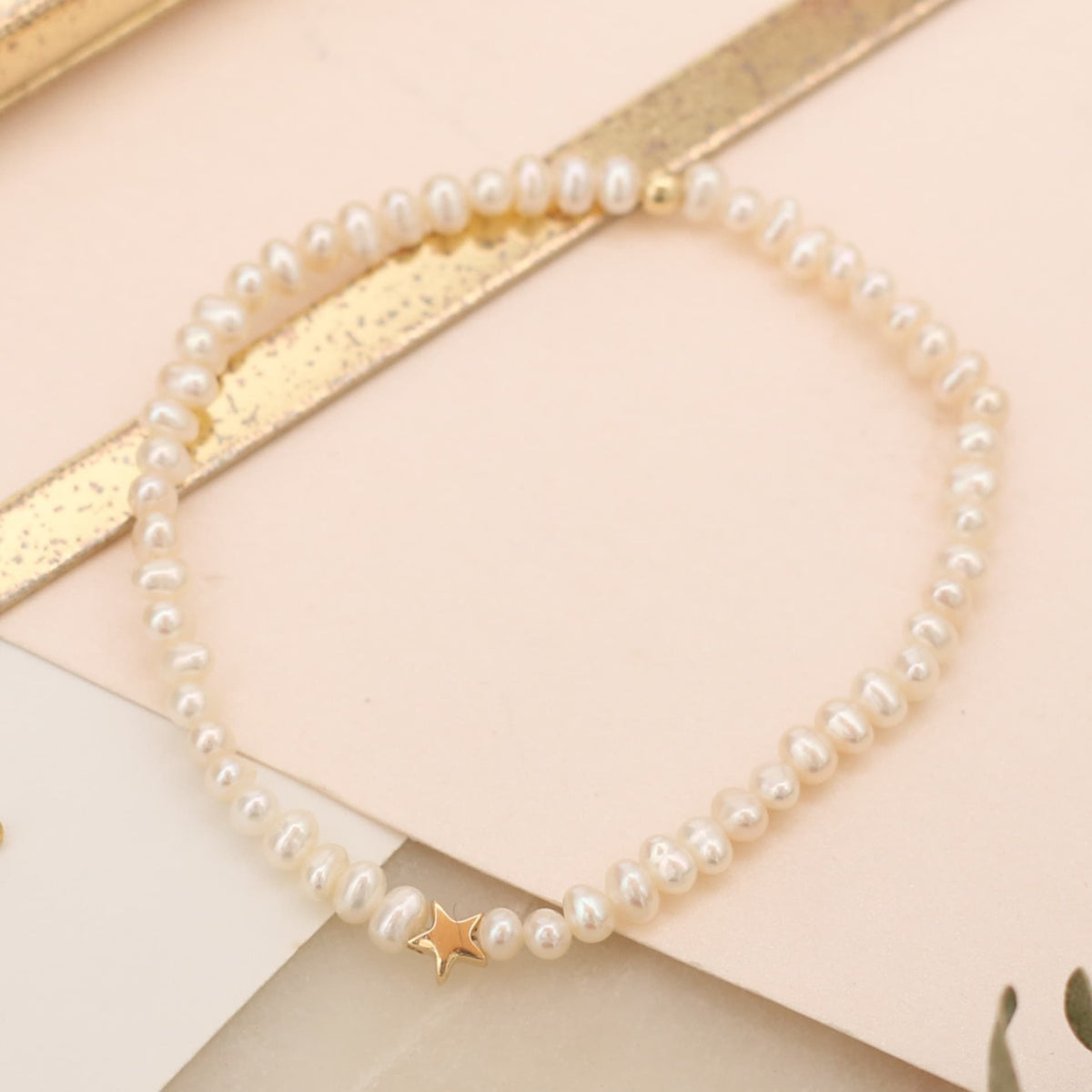 Pulseras Perla OT Azul Pasante Ci – La Boutique Joyas